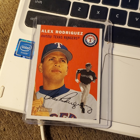 Other | Alex Rodriguez Baseball Card | Poshmark